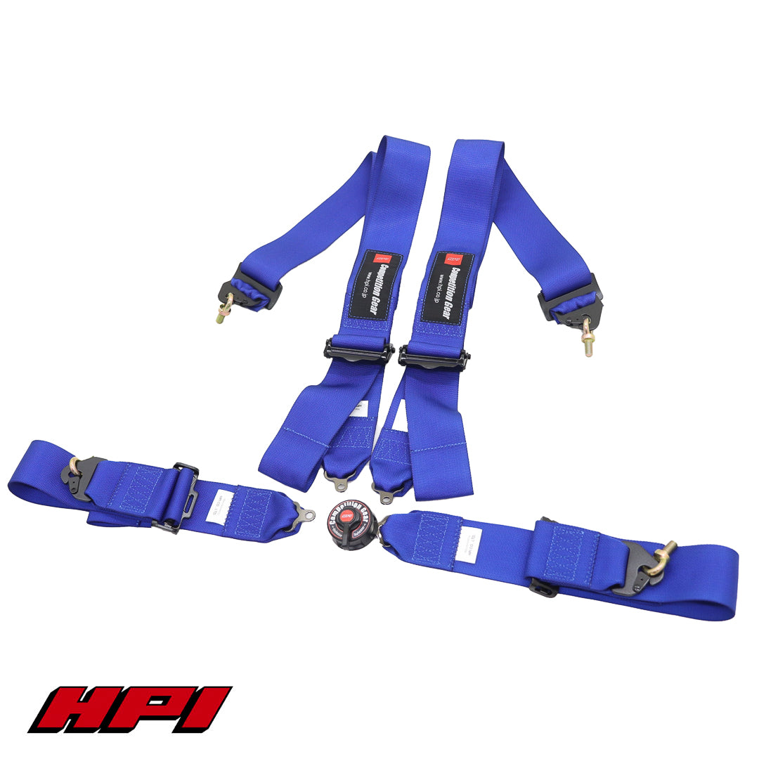 HPI FIA 4 Point Racing Harness - Blue – E.K Motors