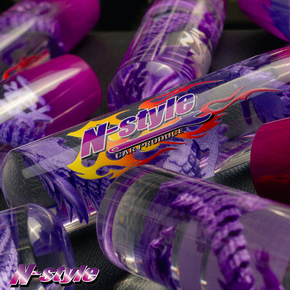 N-STYLE [GOKURYU] Dragon Shift Knob - Red/Purple – E.K Motors