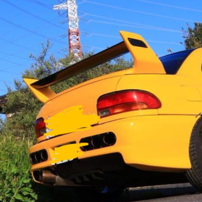 [USED] C-WEST Rear Wing - Subaru Imprezza – E.K Motors