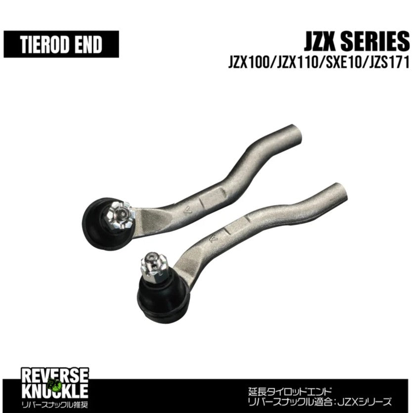REVERSE KNUCKLE Offset Extended Tie Rod Ends - JZX100/JZX110/XE10 ...