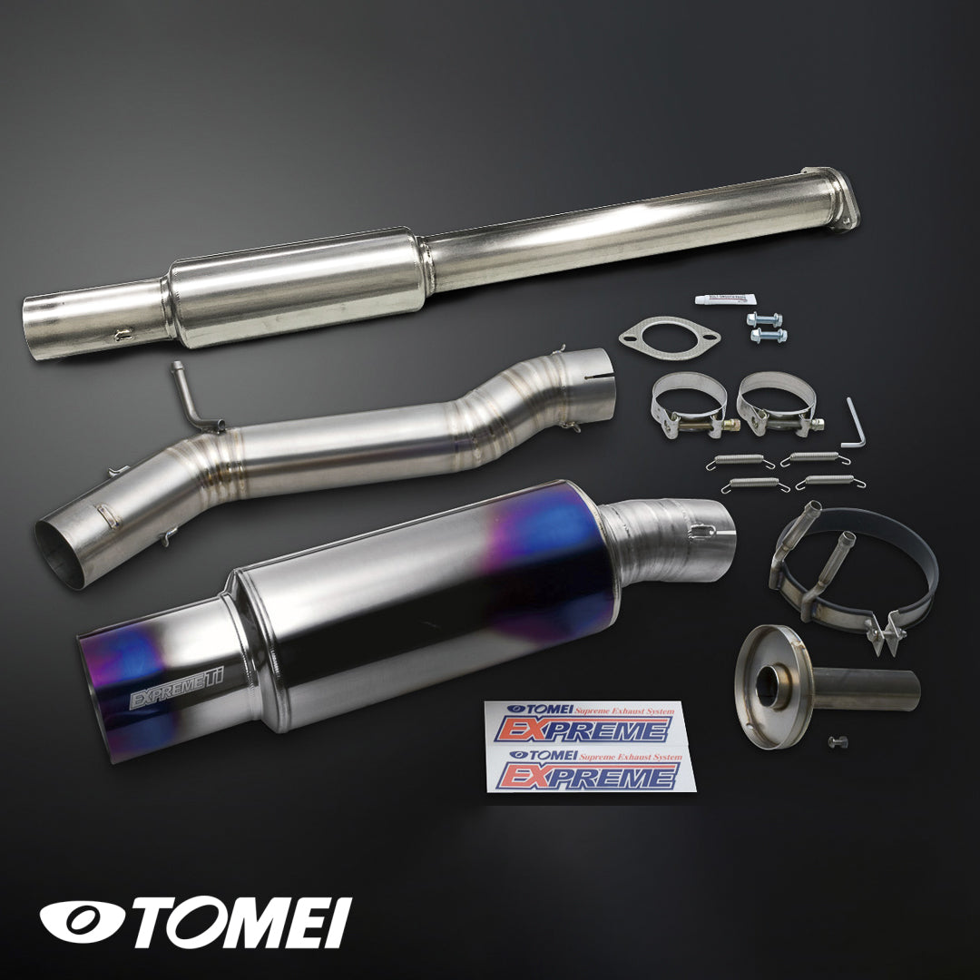 TOMEI Expreme Ti Titanium Catback Exhaust (EVO X) – E.K Motors